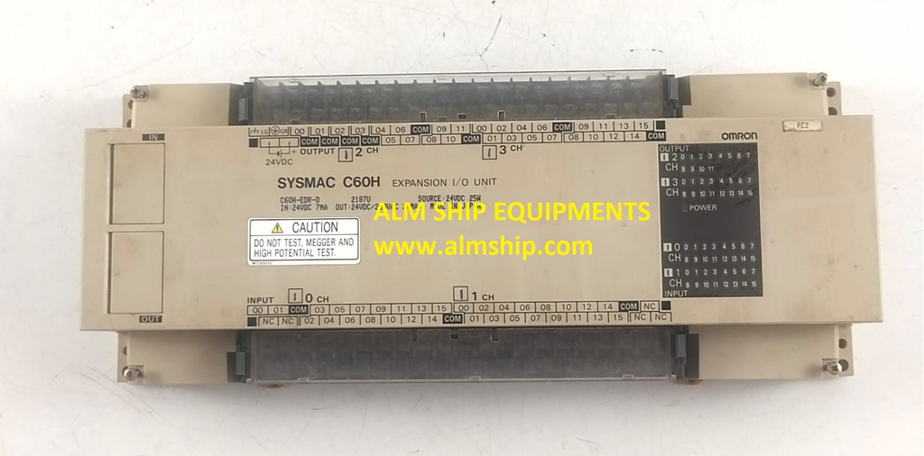 Omron Sysmac C60H / C60H-EDR-D Expansion I/O Unit | ALM SHIP EQUIPMENT